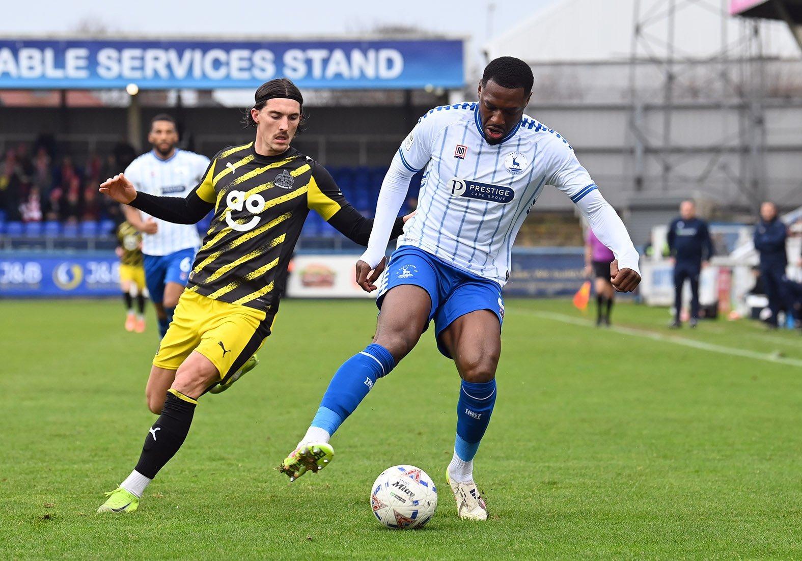 Hartlepool United defender Maxim Kouogun hoping Pools' impressive clean ...