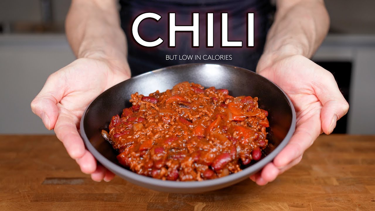 I made a juicy low calorie chili in 30 minutes! 🍲
