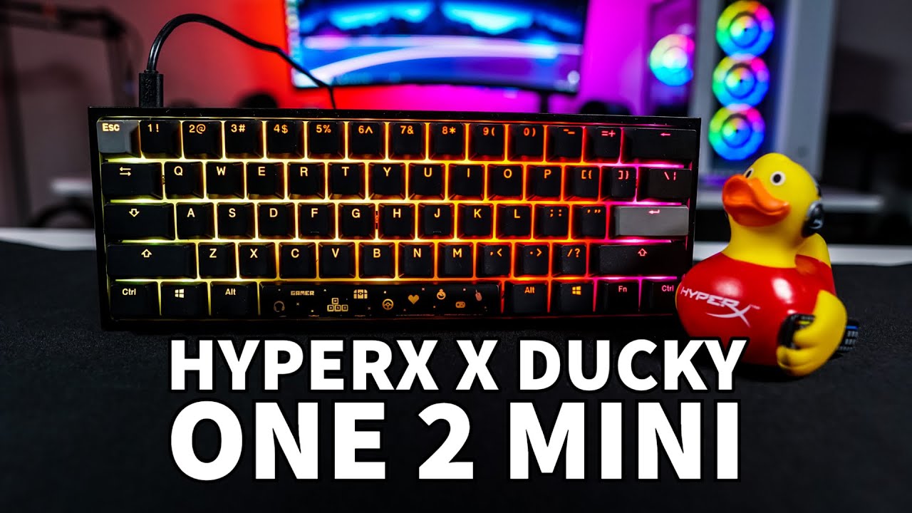 HyperX x Ducky One 2 Mini gaming keyboard