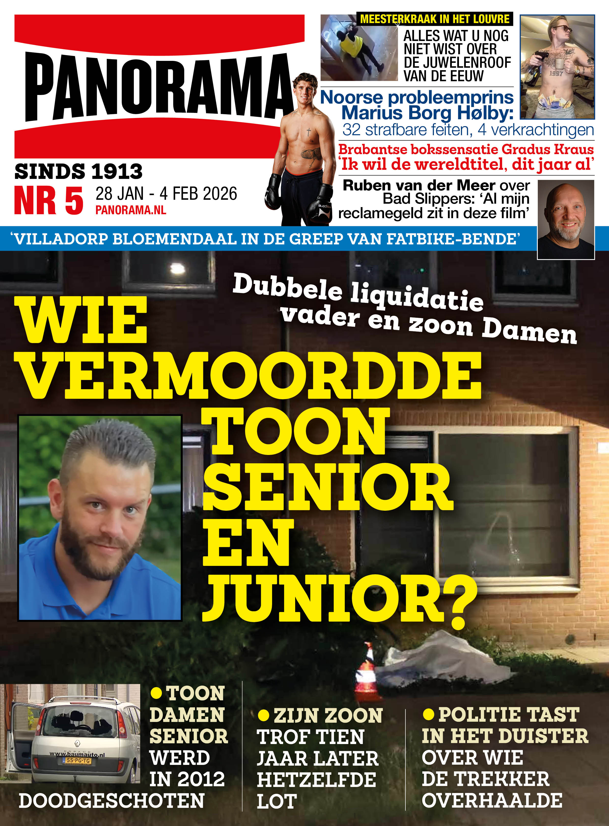 Toon Damen senior en junior werden beiden geliquideerd, politie tast in ...