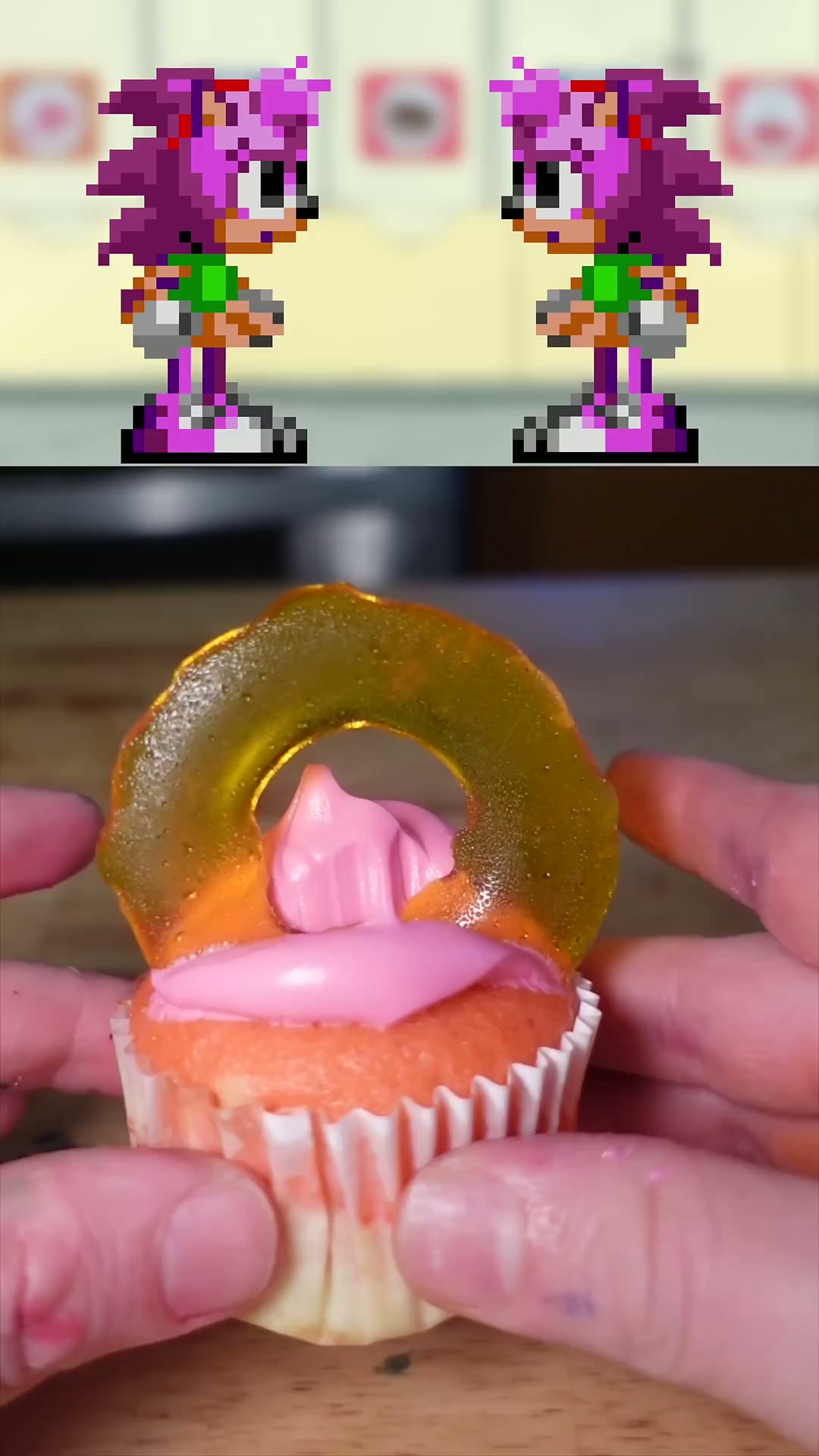 We Bare Bears cupcake ATM 156: Amy Rose edition! #shorts