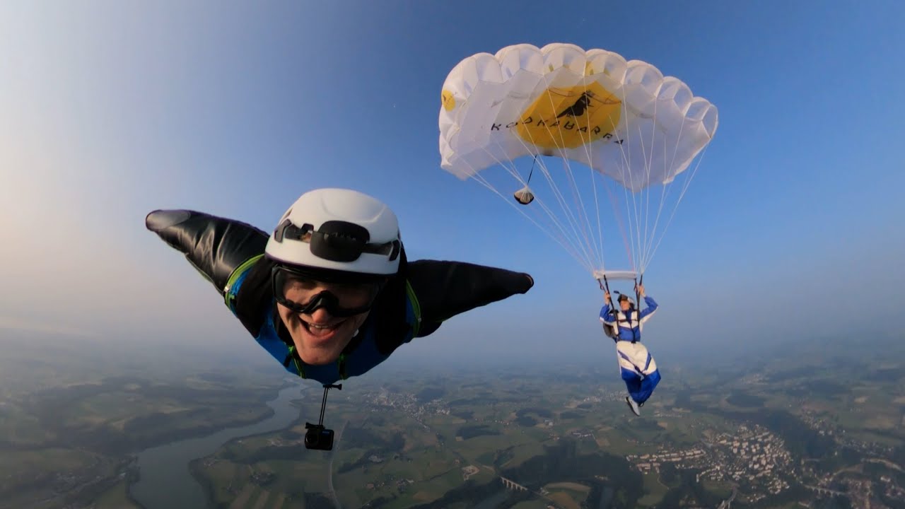 He trusted the balloon and the wingsuit… with one chance to get it right