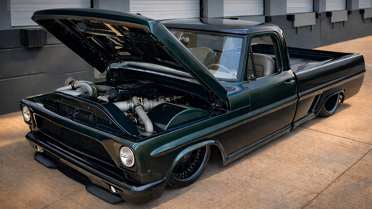 This $800,000 twin turbo Ford F100 truck is crazy! [4K]