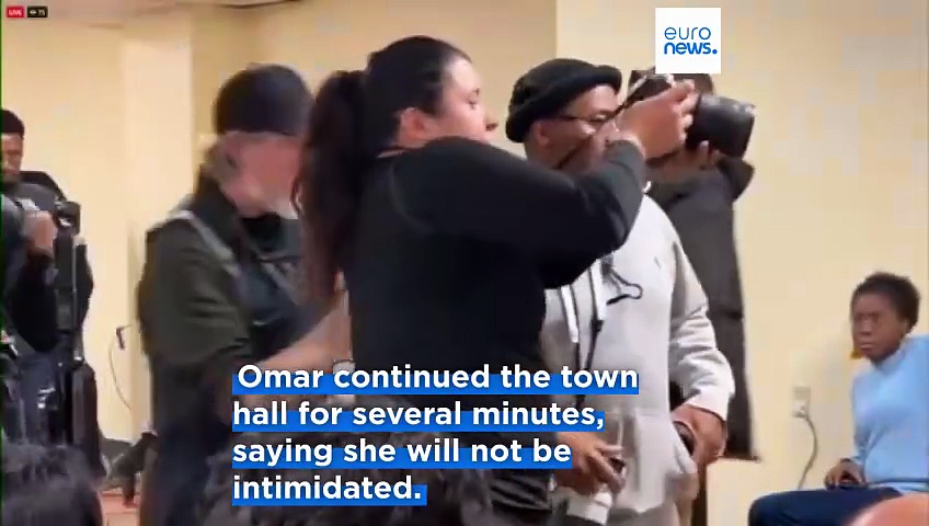 'I don’t let bullies win,' Ilhan Omar says after apparent attack during ...