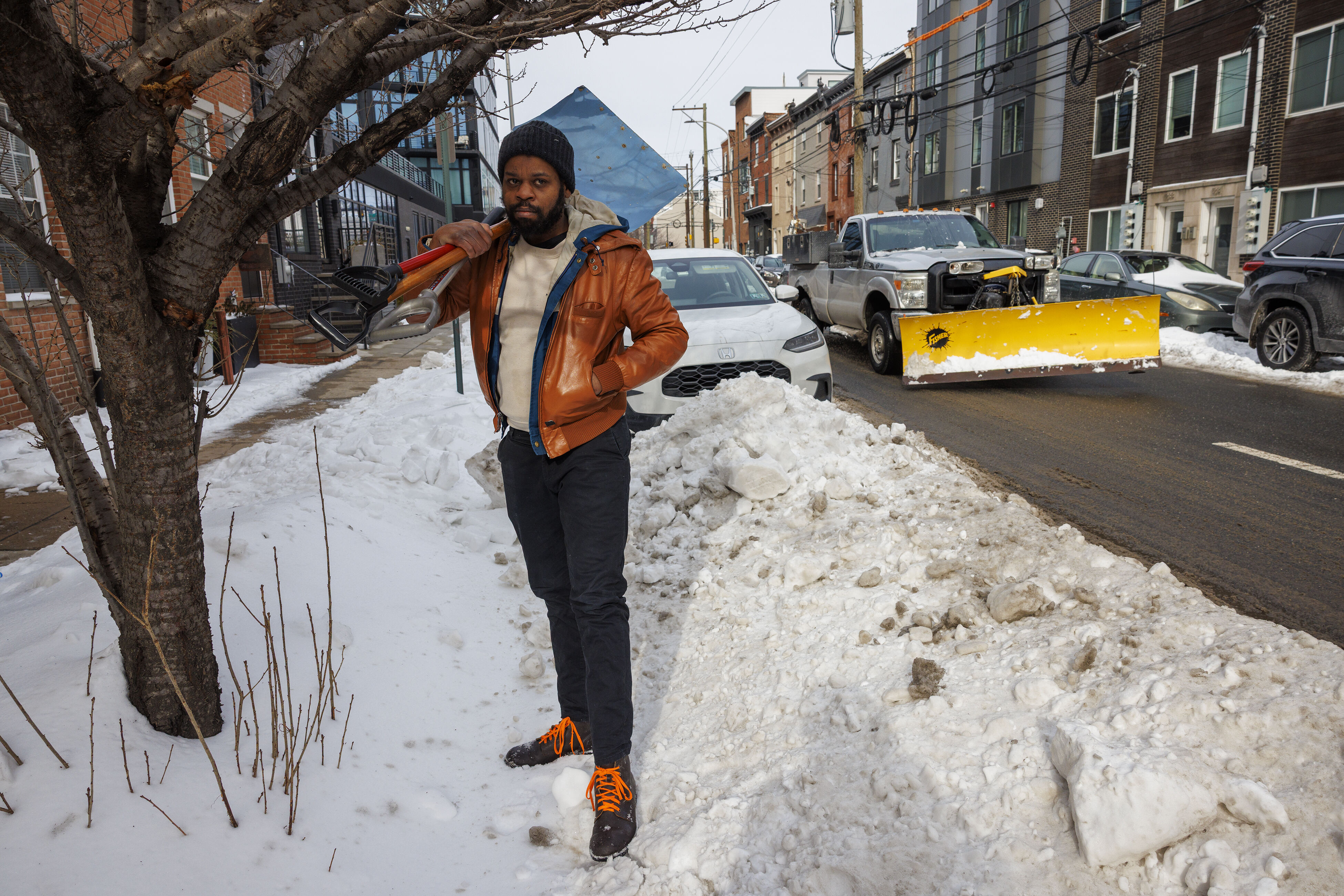 Many Philly side streets remain full of snow and ice days after Sunday ...