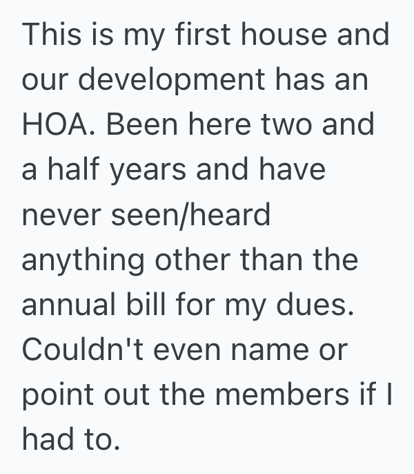 Power-hungry HOA member tried to intimidate a housesitter with fines ...