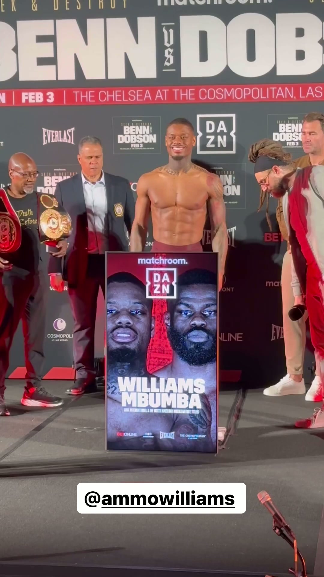 Austin Williams looks great, makes weight, ready for Connor Coyle