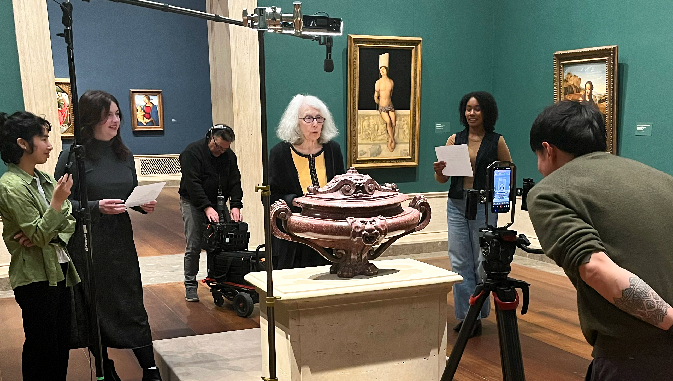 Museum curator, 77, learns Gen Z slang and goes viral: 'Honestly, she ate'