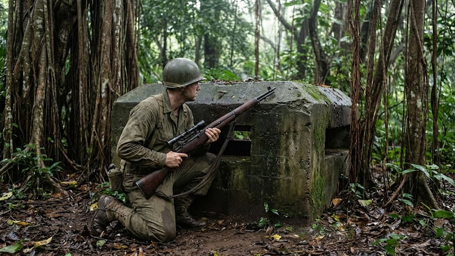 The sniper who ended a jungle killing ground in World War II