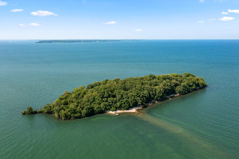 Look: Private Ohio island once owned by a US president goes on sale for ...