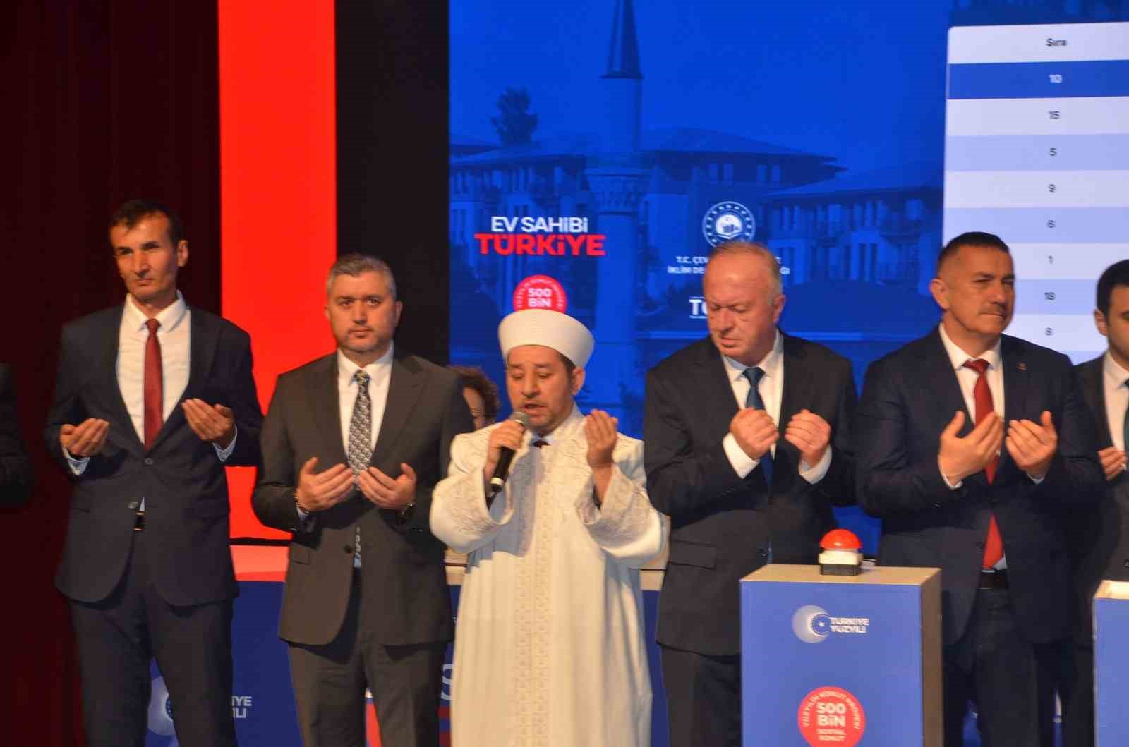 Sinop’ta 947 konutun hak sahipleri belirlendi