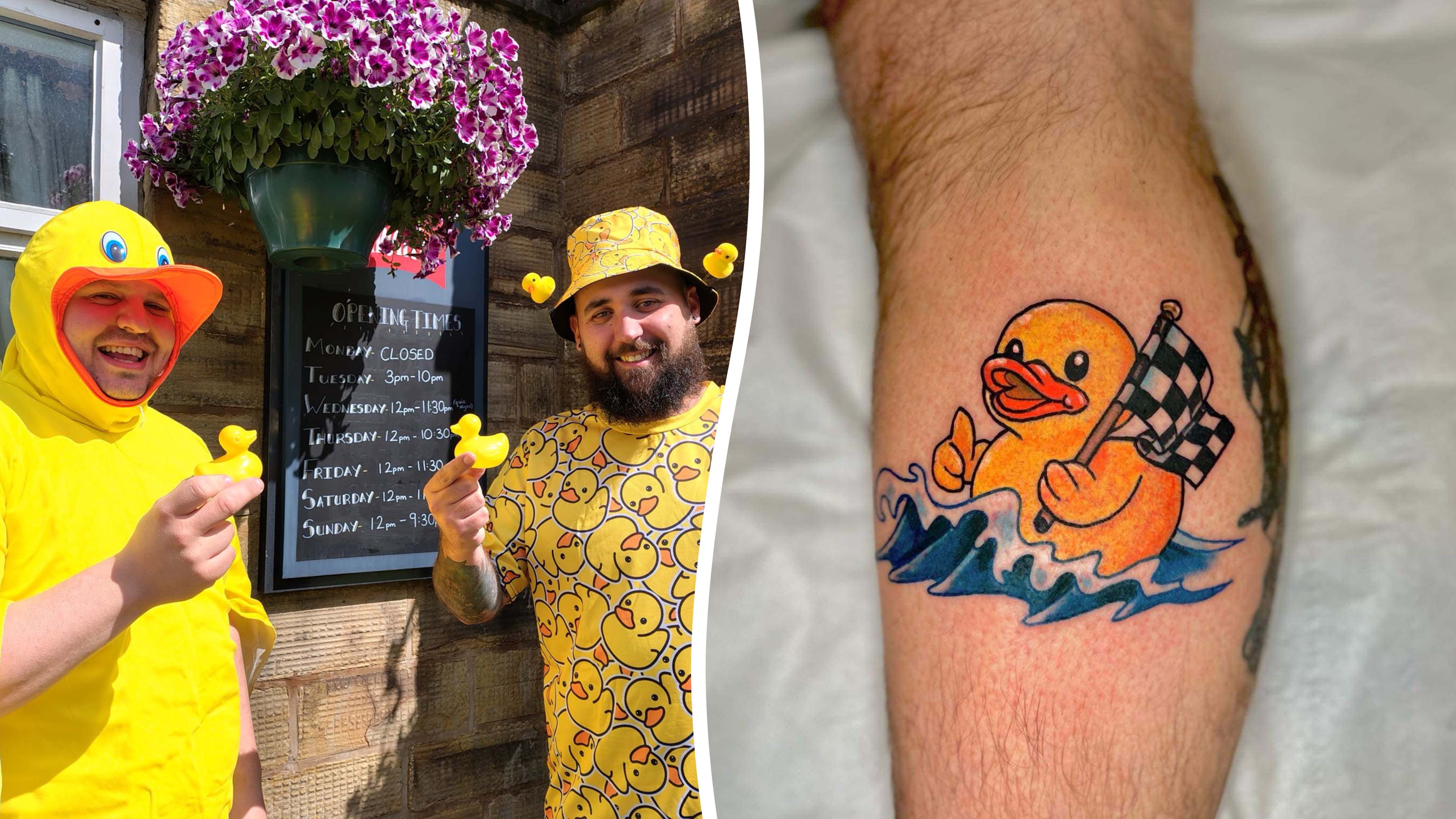 Dad legally changes surname to 'Rubber Duck' after dare from best friend