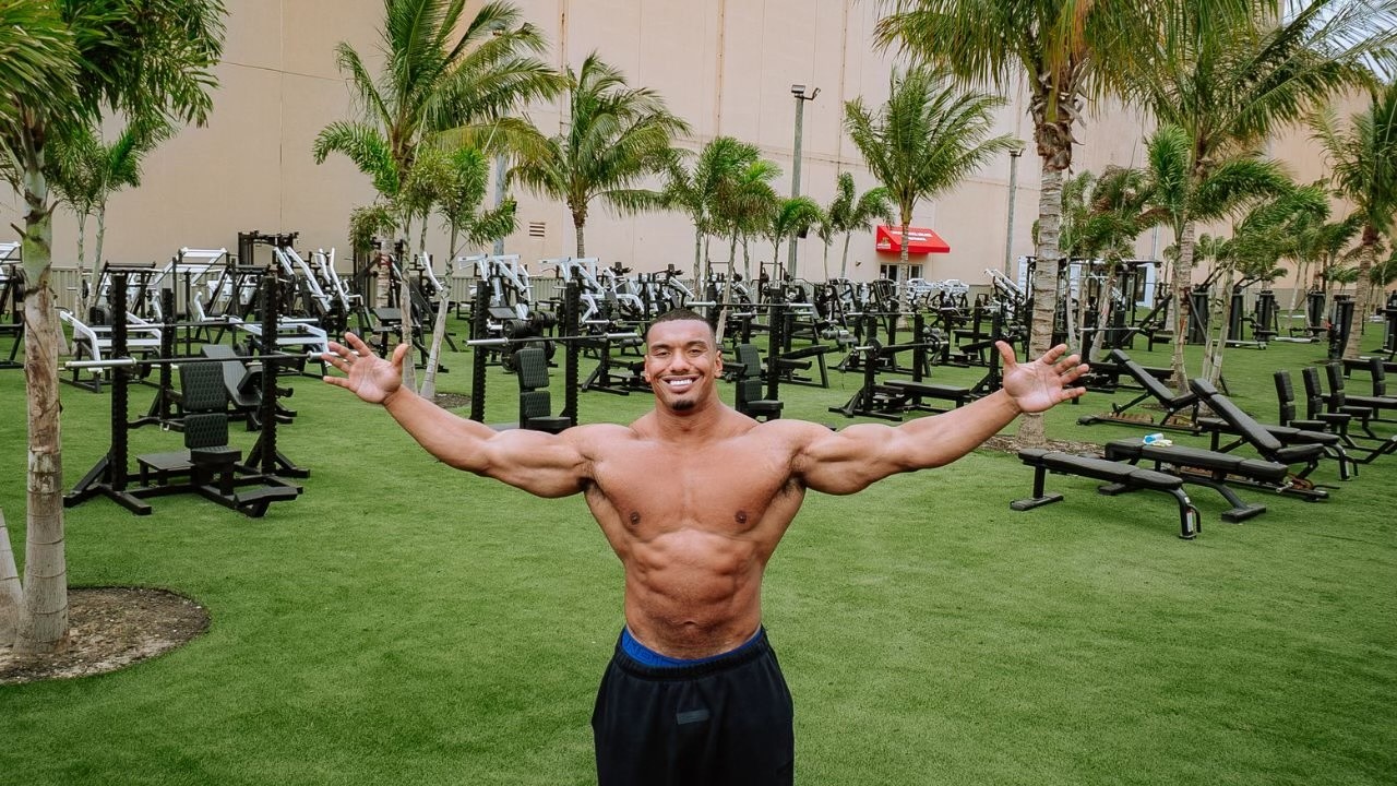 Training at a $10M outdoor gym