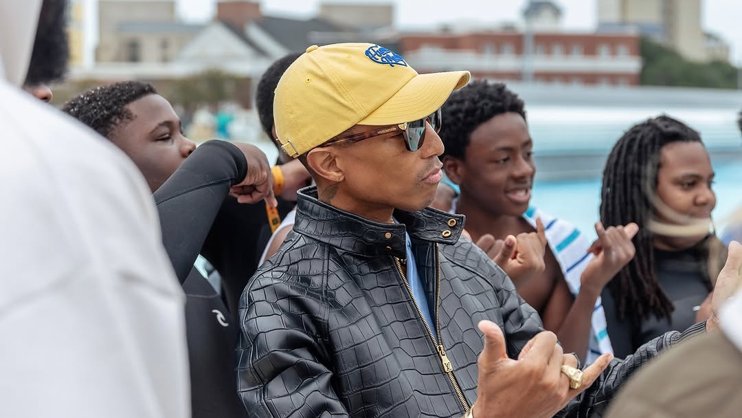 Pharrell Williams is now a knight of the French Republic
