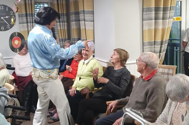 Elvis week brings music, memories, and joy to Durham care home
