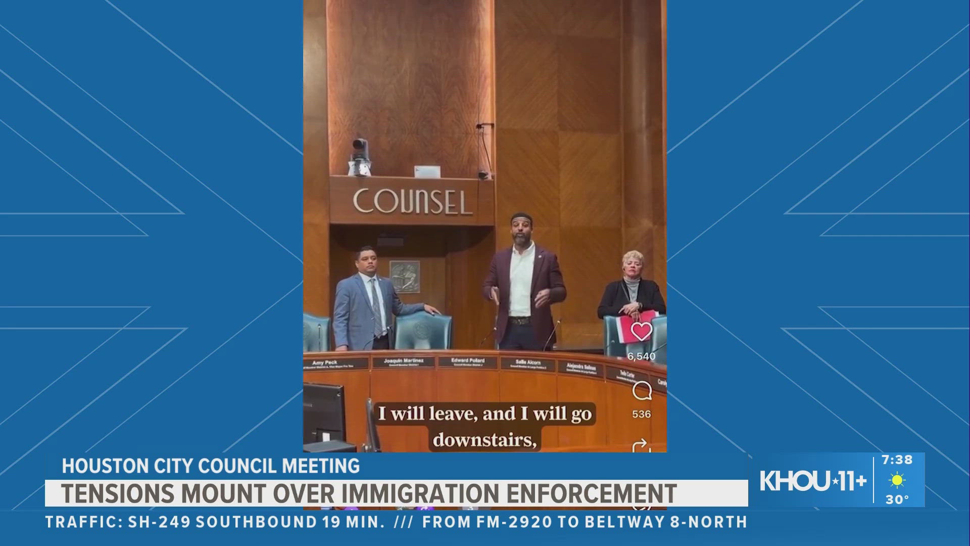 Houstonians have their voices heard over shootings related to federal ...