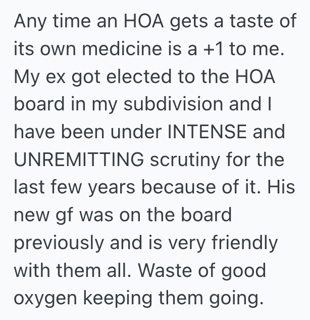 Power-hungry HOA member tried to intimidate a housesitter with fines ...