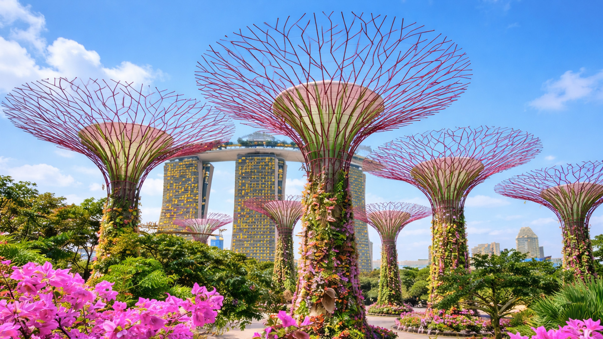 Inside Singapore’s futuristic garden