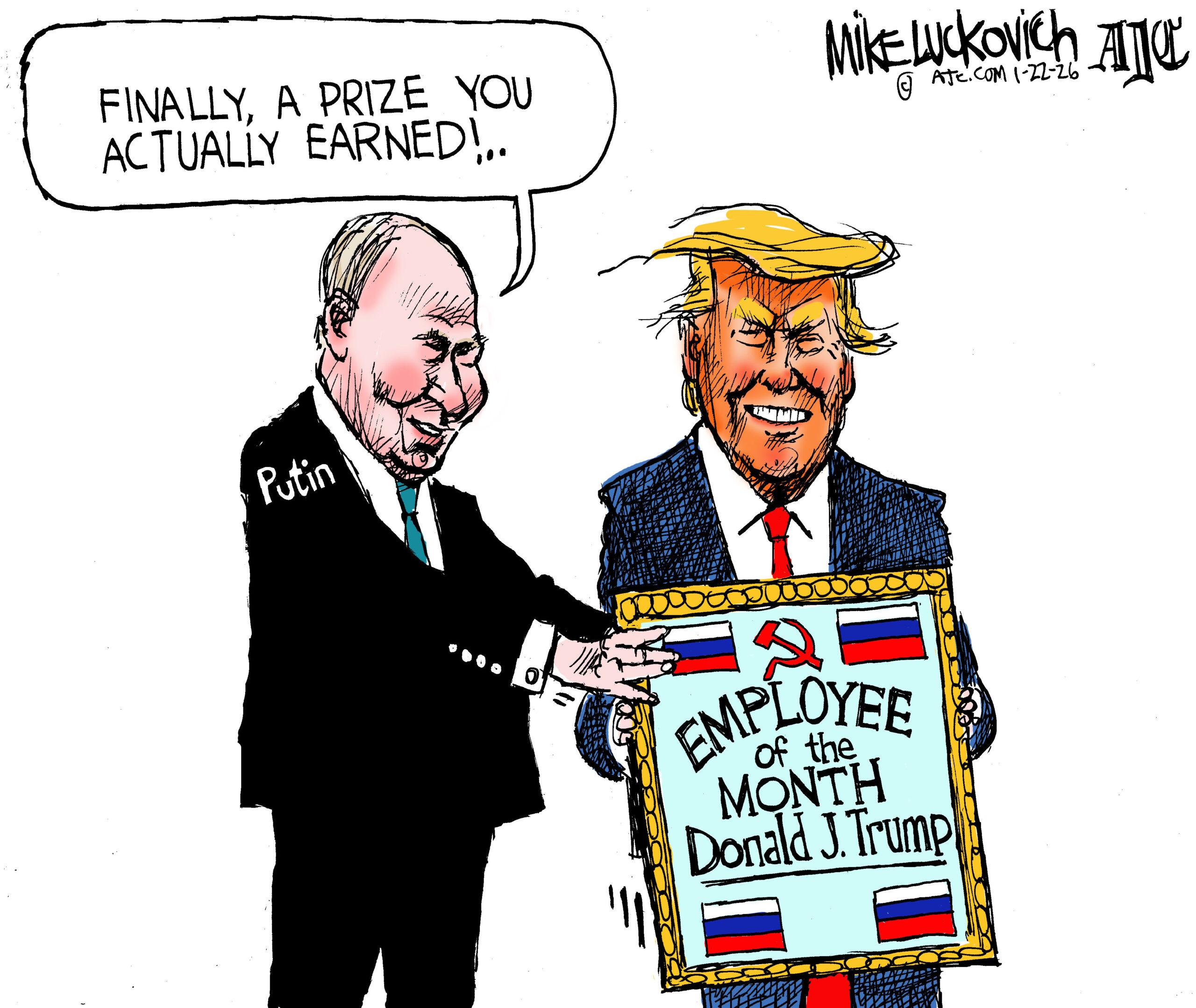 The latest syndicated political cartoons (1/28)
