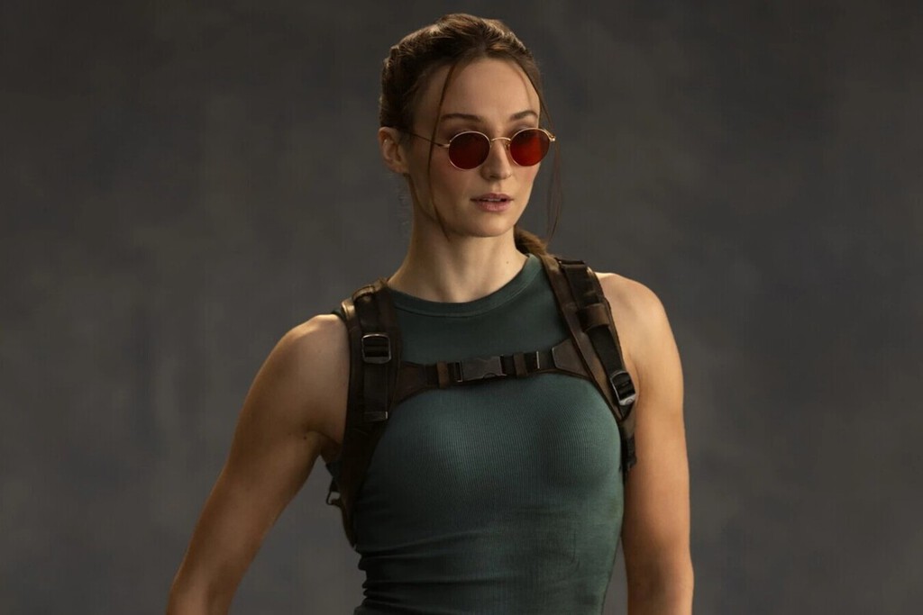 Si esperas a la Lara Croft de los 90, Sophie Turner no te la va a dar ...