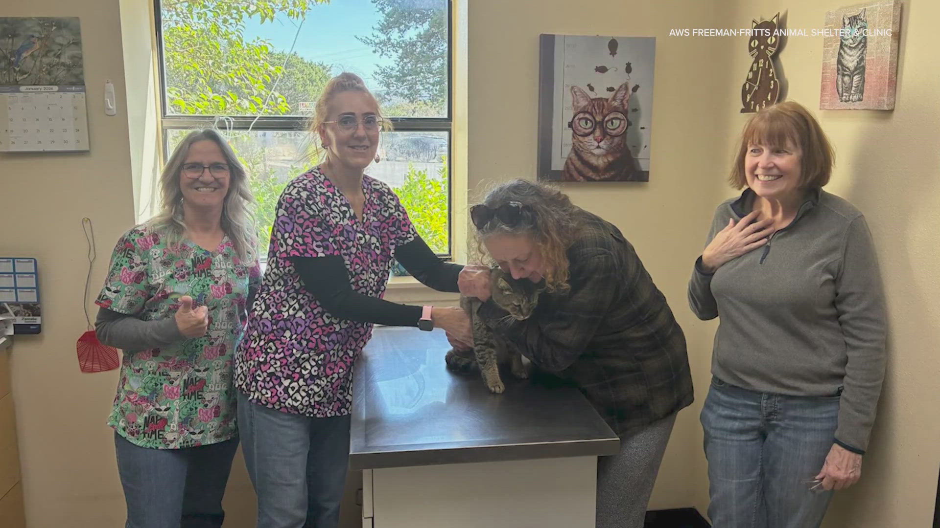 Kerrville, Texas, woman reunited with cat months after deadly flooding