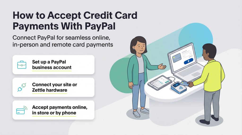 PayPal credit card processing: How to accept card payments with PayPal