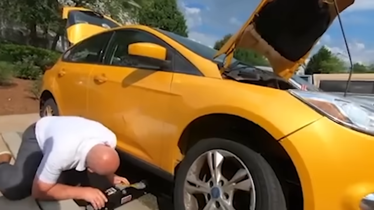 The office called it in and the argument started immediately