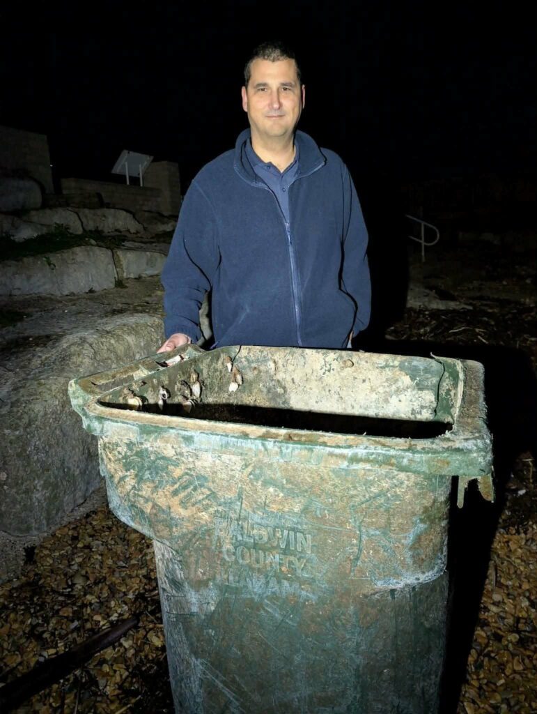 Wheelie bin from America washes up on UK beach 4,000 miles away