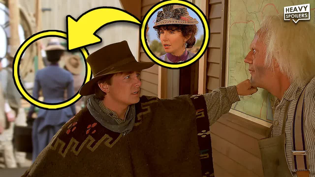 Back to the Future 3 (1990) breakdown | ending explained, making of ...