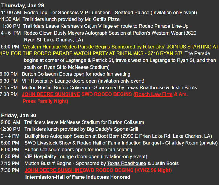 87th annual Southwest District Livestock Show and Rodeo returns to Lake ...