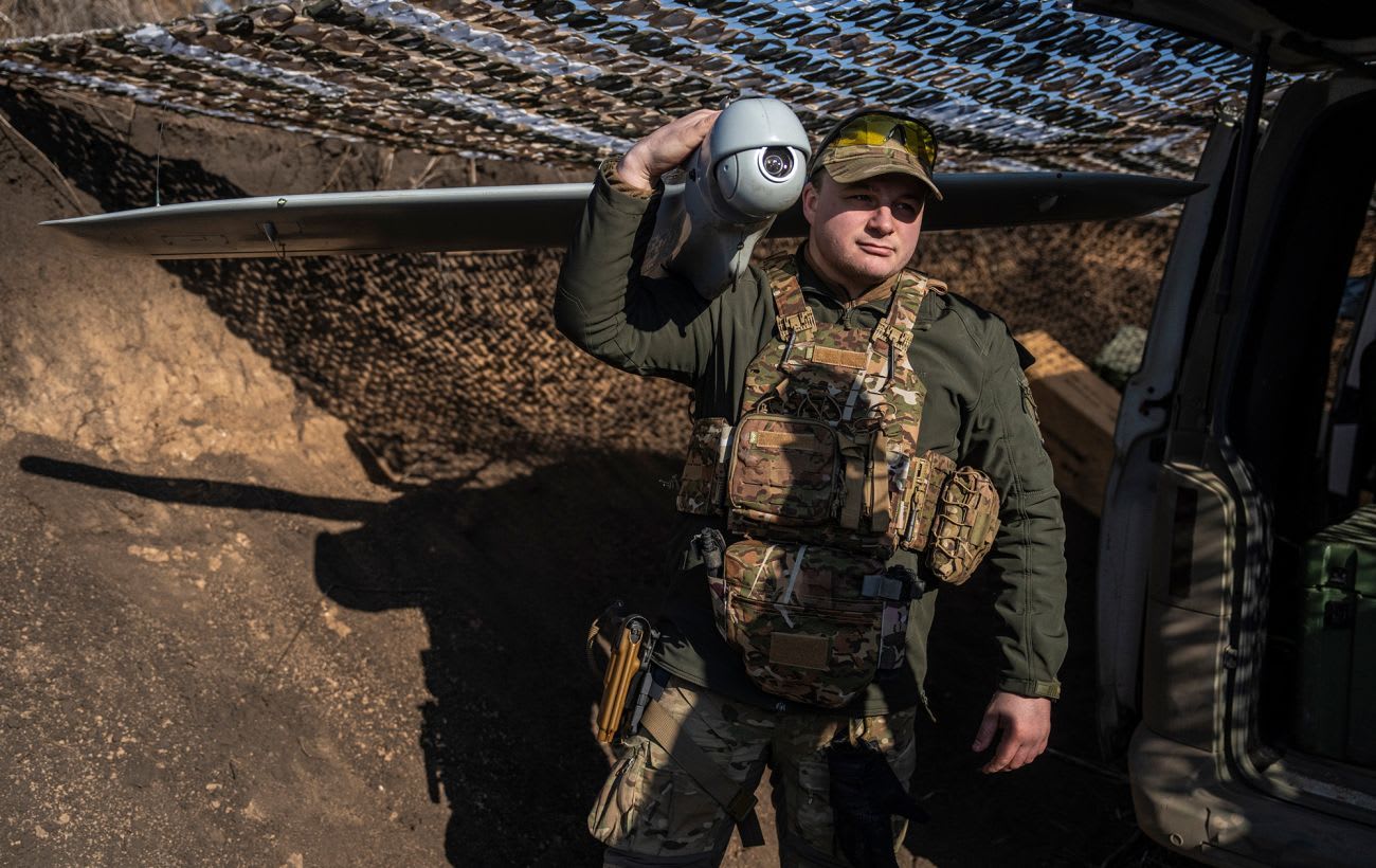 Ukrainian forces strike Russian drone control hub and oil depot