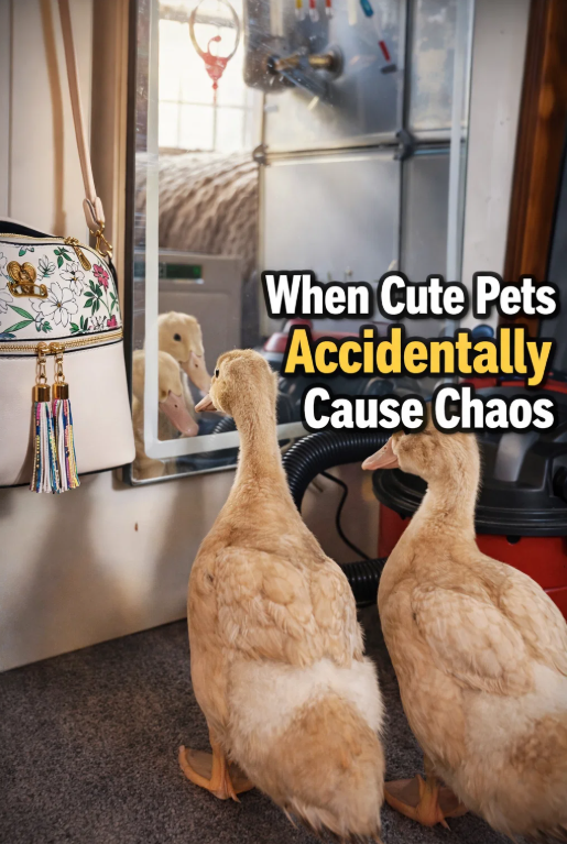 When cute pets accidentally cause chaos