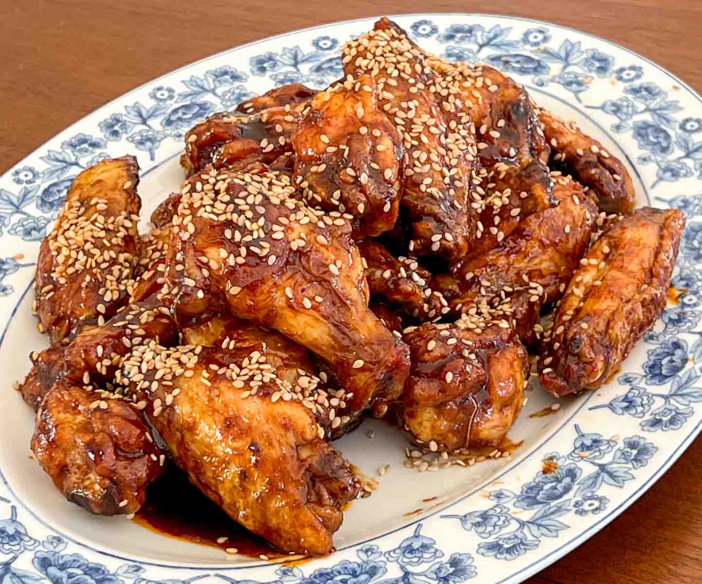 Asian air fryer chicken wings - quick & tasty recipe
