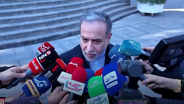 Iranian foreign minister denies contacting US special envoy Steve Witkoff