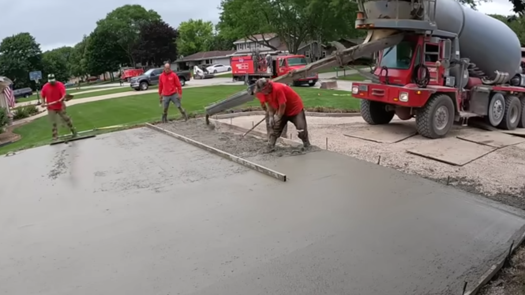 Concrete fail: Load too wet