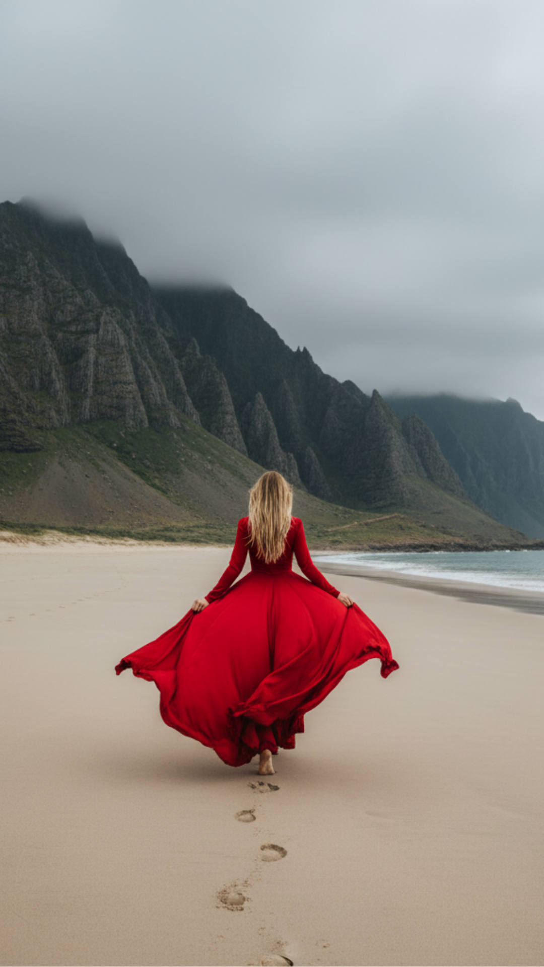 Where calm skies meet peaceful land