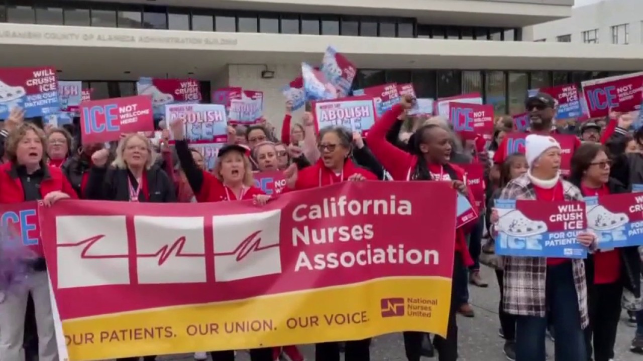 Bay Area nurses protest ICU nurse Alex Pretti's killing