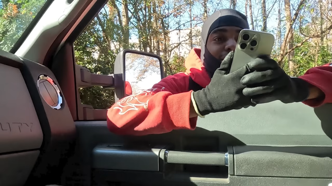 Male Karen said "I pay rent so I can park here"