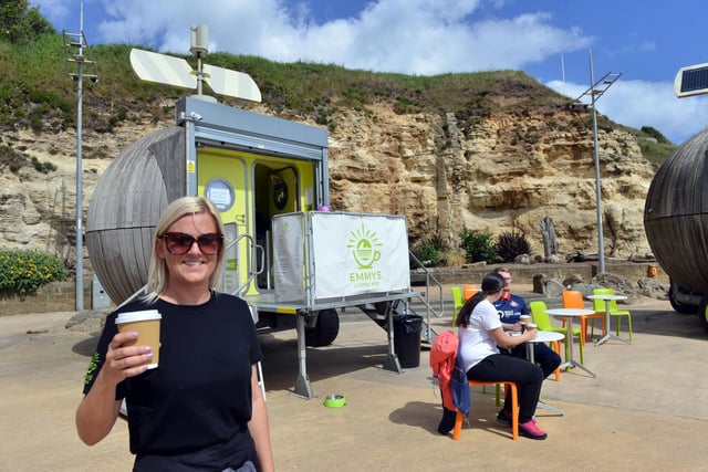 I love these places for a brew with a view on Sunderland seafront