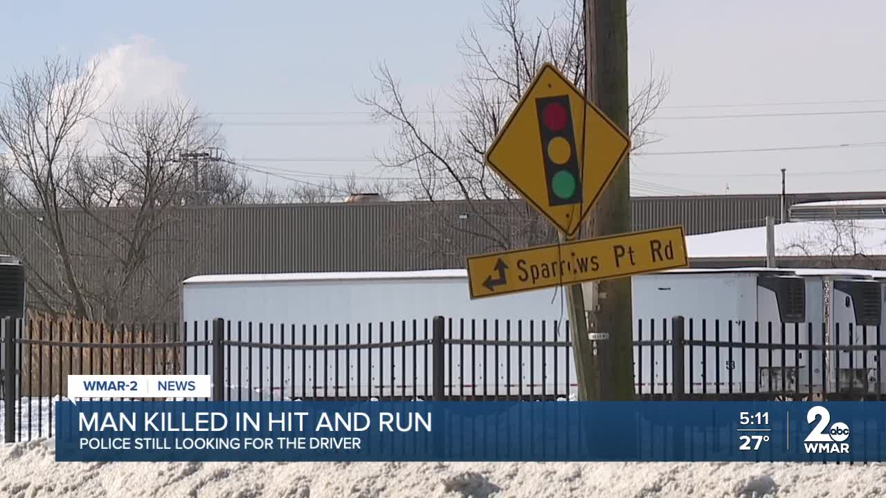Man killed in Tuesday morning hit-and-run crash near Sparrows Point