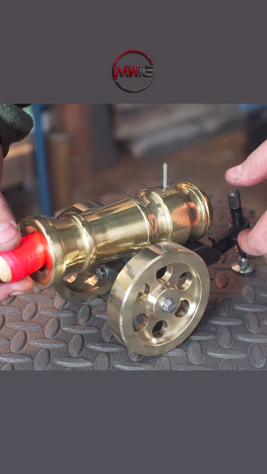 Realistic mini cannon #shorts