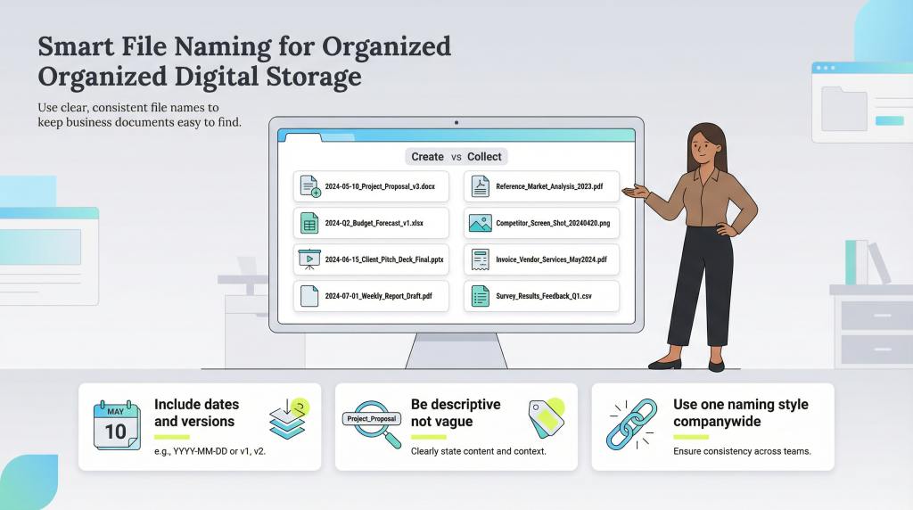 What is a computerized filing system?