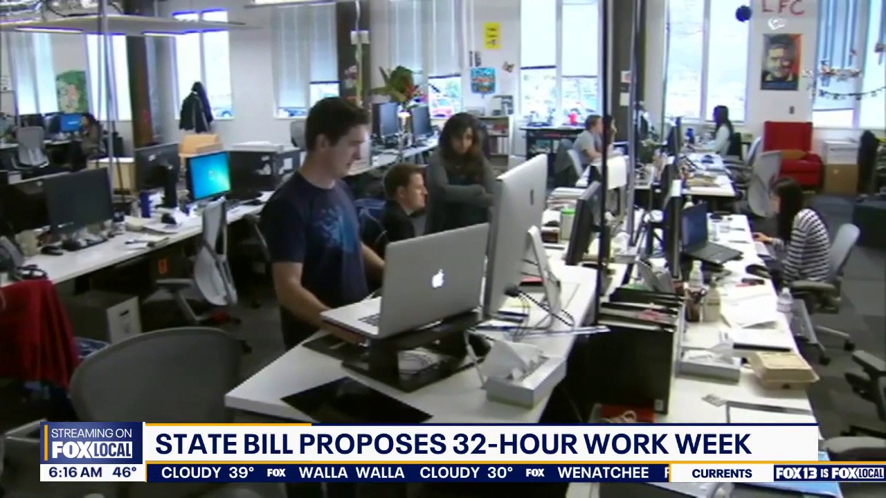 WA bill proposes 32-hour work week