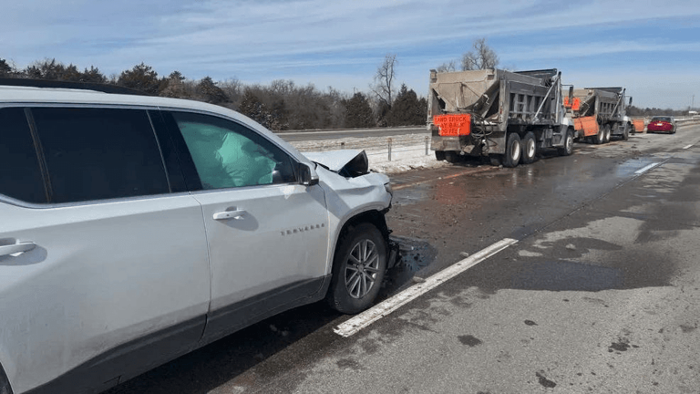 Nine snowplows hit in Oklahoma during winter storm, OHP urges caution ...