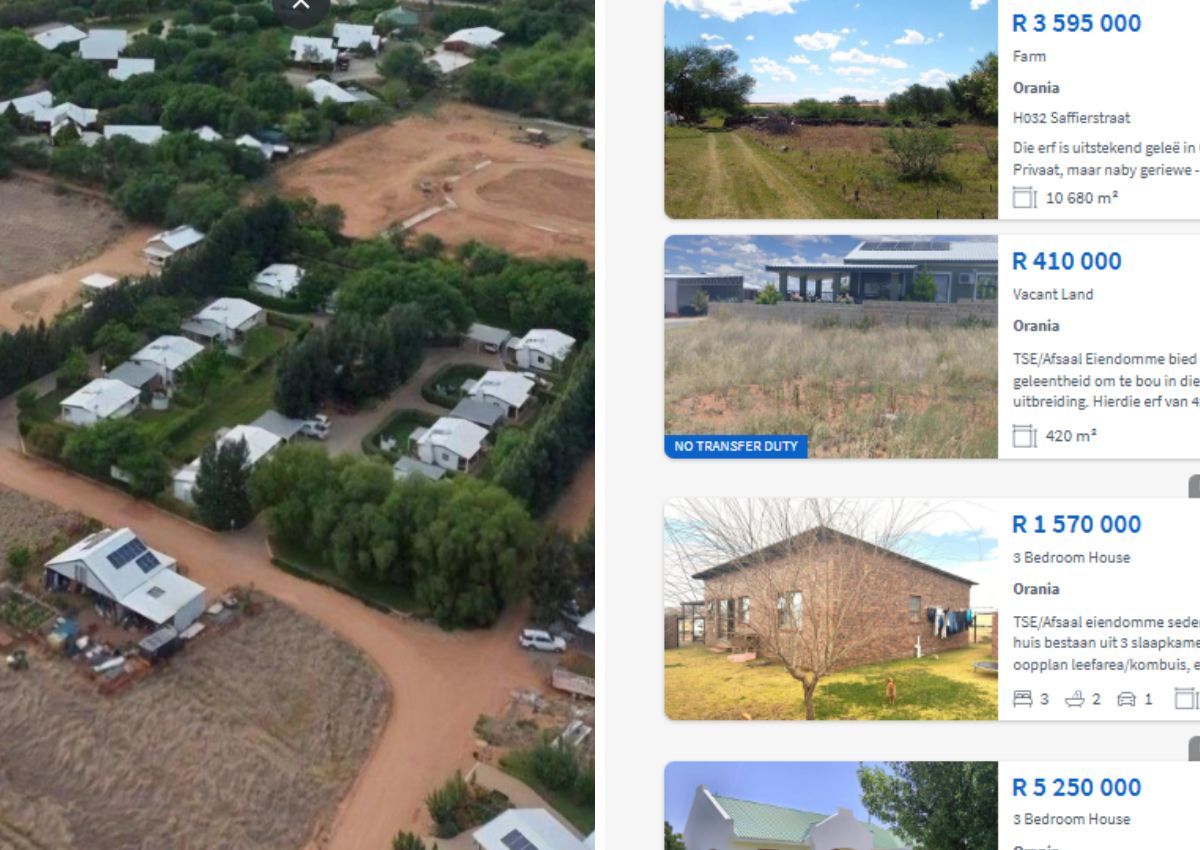 Orania: Spike in sale of houses, commercial properties