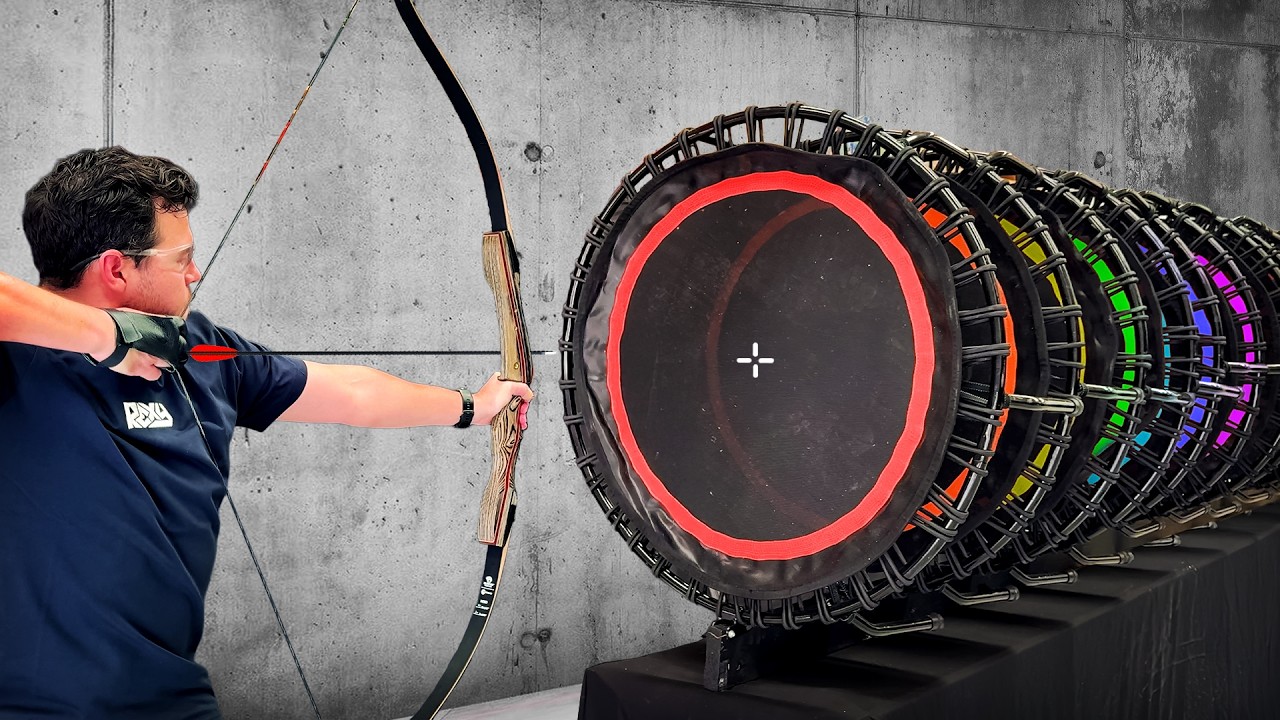 How many trampolines does it take to stop an arrow