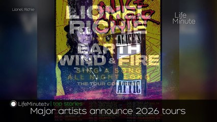 Alice Cooper, Lionel Richie with Earth, Wind & Fire, Kid Cudi tour ...