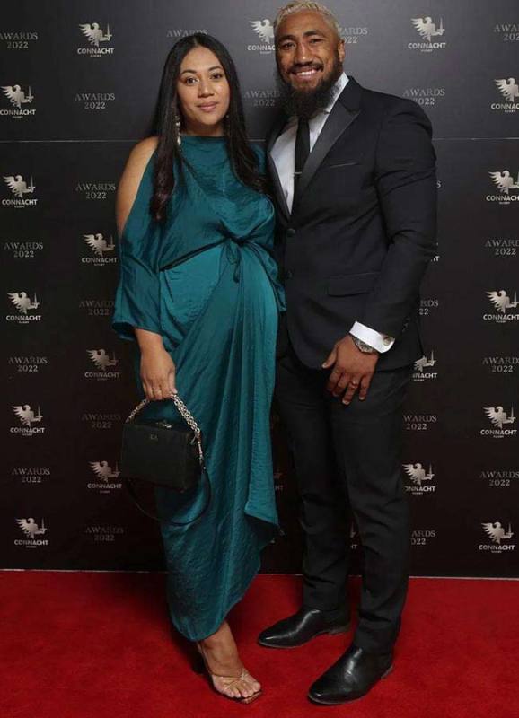 Rugby ace Bundee Aki says his 'specially made' wife Kayla is reason for ...