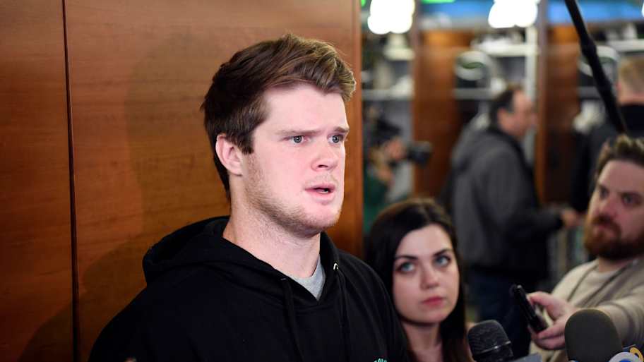 Seahawks' Sam Darnold talks beating Josh Allen, Lamar Jackson in Super ...