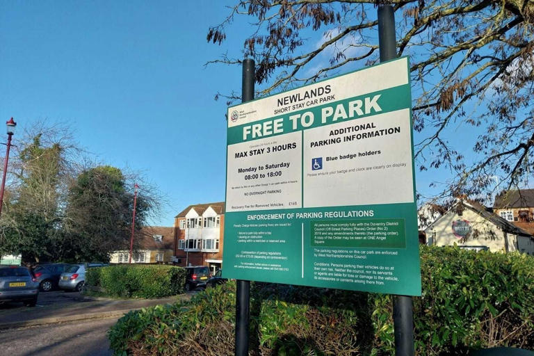 Town council hits out at potential new car parking charges in Daventry